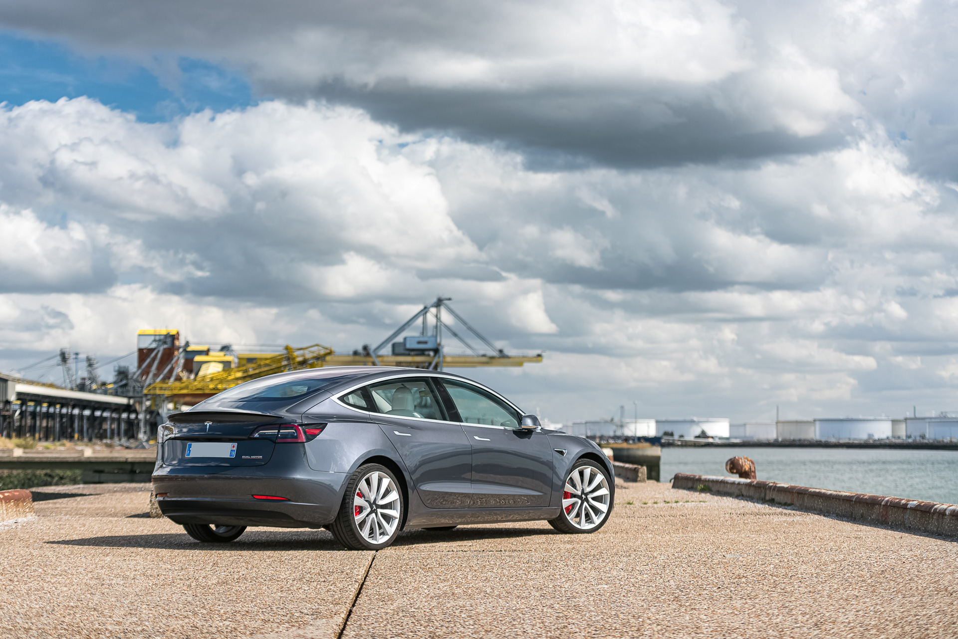 Essai Tesla Model 3 Performance - Marius Hanin